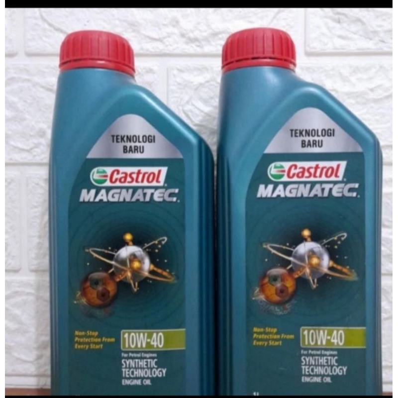 Jual oli mesin castrol magnatec sae 10w-40 synthetic Technology Engine ...