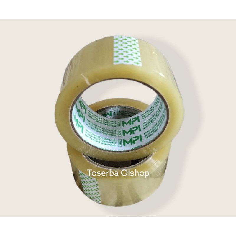 Jual Lakban Bening - MPI Ekomonis 45mm x 100 Yard | Shopee Indonesia