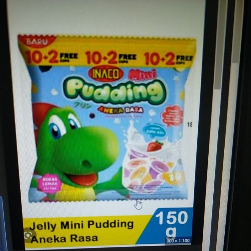 Jual Inaco Jelly Mini Pudding Aneka Rasa 150gr isi 12pcs | Shopee Indonesia
