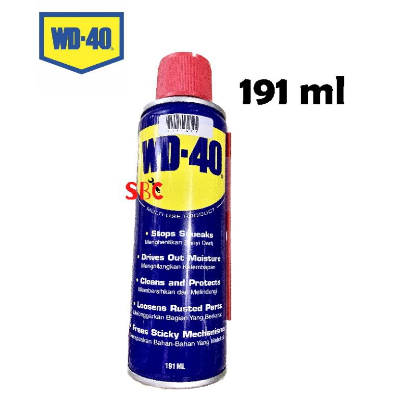 Jual WD 40 Semprotan Spray Pelumas Anti Karat 191 ml WD40 191ml | Shopee Indonesia