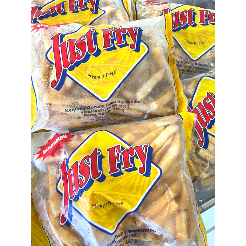 Jual KENTANG JUST FRY BERBUMBU 450gr ~ GALERI PLASTIK FROZEN FOOD ...
