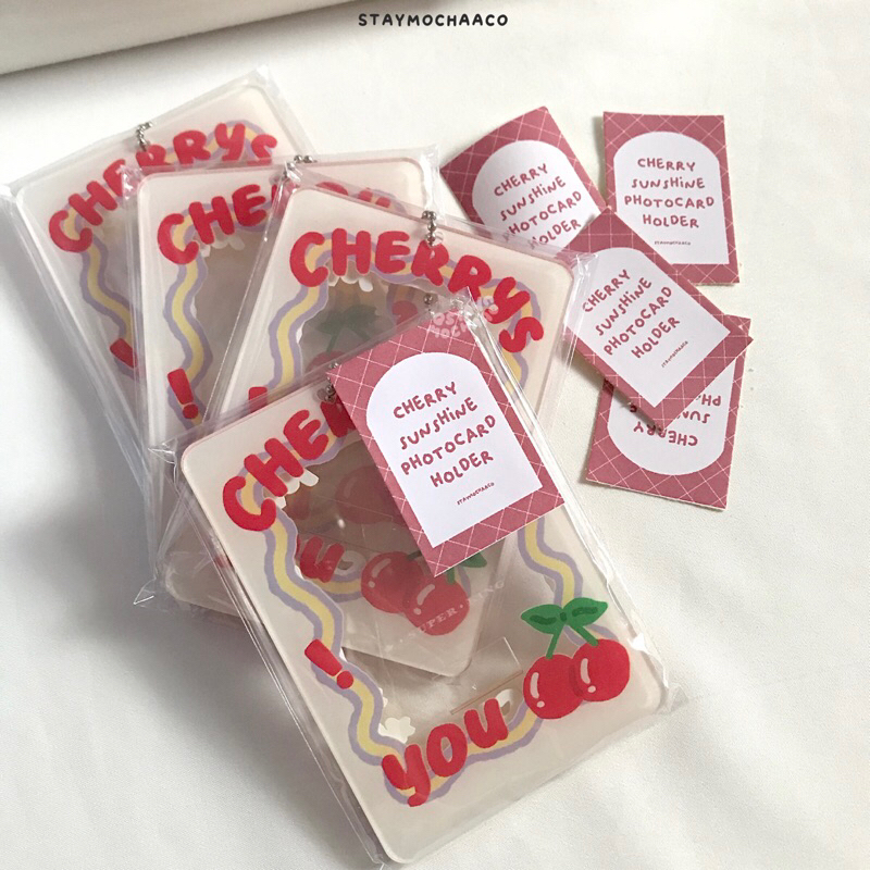 Jual [PO & READY] Cherry Sunshine 2 Two Sided Photocard Holder by ...