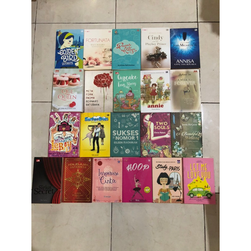 Jual ( PROMO BUKU MURAH ORIGINAL ) NOVEL REMAJA / ROMANCE / BEST SELLER / DEWASA / FIKSI #1A ...