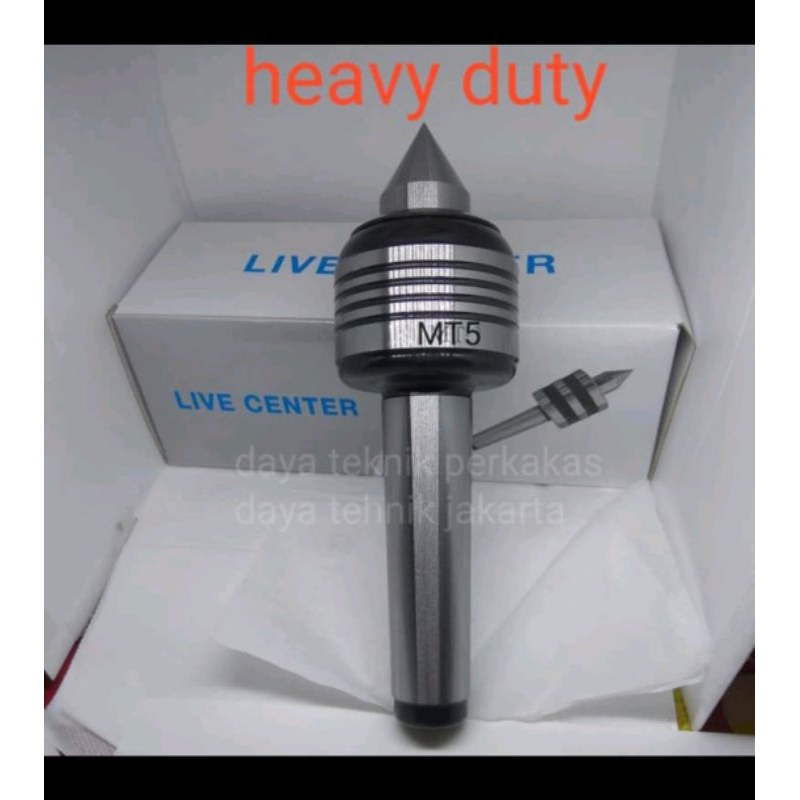 Jual live center heavy duty mt5 Taiwan / center bubut mt5 | Shopee ...