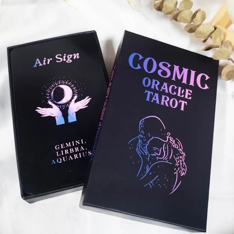 Jual Cosmic Oracle Tarot Hardcase 12x8cm 40 card | Shopee Indonesia