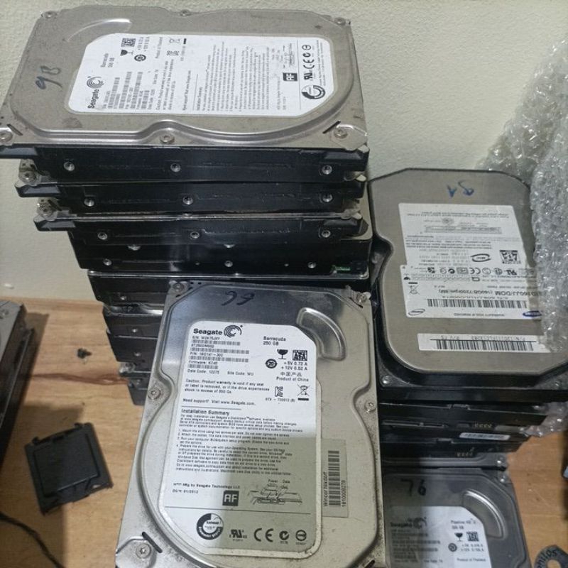 Jual Hardisk HDD Komputer 250GB bonus w1nd0ws | Shopee Indonesia