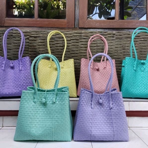 Jual Tas Jali Premium/ Tas Anyaman Jali Premium/ Tas Jali Polos Premium ...