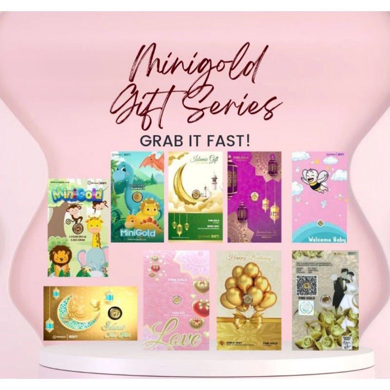 Jual Souvenir Emas Custom Design Minigold Reguler Gift Series Emas ...