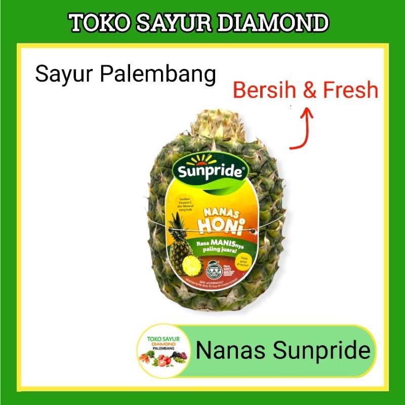 Jual Nanas Sunpride 1 Buah - Fresh Palembang | Shopee Indonesia