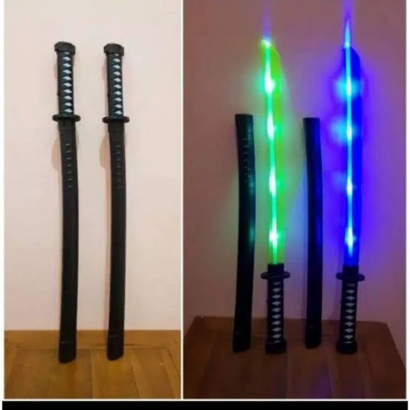 Jual BESAR!! MAINAN PEDANG LED SAMURAI (Katana Cosplay Ninja Kostum ...
