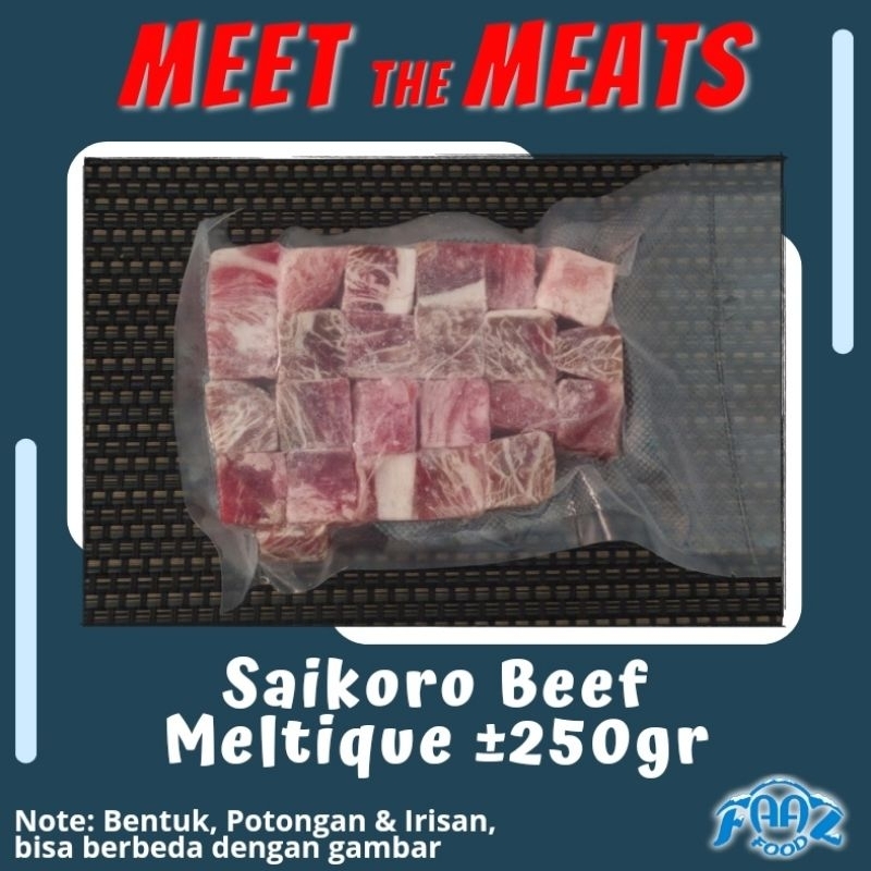 Jual Saikoro Beef Meltique (Daging Saikoro, Daging Dadu, Grill BBQ ...