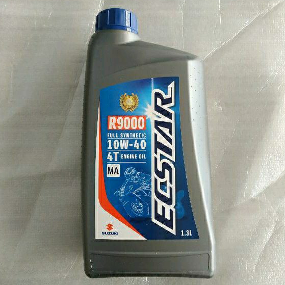 Jual Oli Motor Suzuki ECSTAR Full Synthetic 10W/40 R9000 4T MA ASLI SGP 1,3 Liter / 1300 ML ...