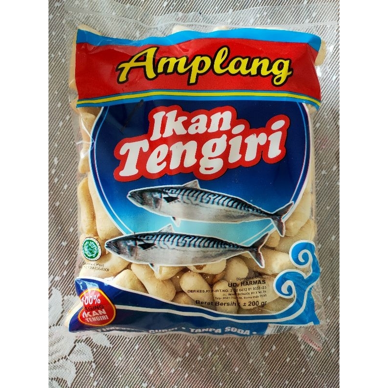 Jual AMPLANG IKAN TENGGIRI PRODUKSI UD HARMAS SAMARINDA BERAT 200 GRAM ...