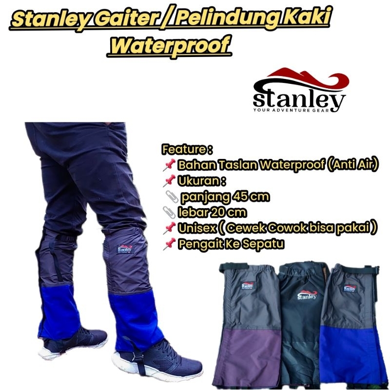 Jual Gaiter Geiter Geither Waterproof Stanley / pelindung kaki gunung ...