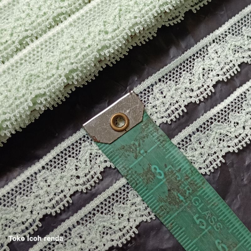 Jual Renda Stretch 1-1.5cm varian warna motif cantik (Per50cm) | Shopee ...
