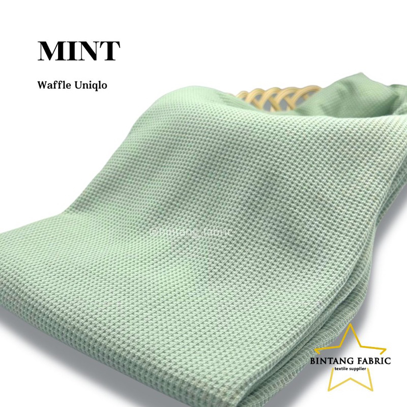 Jual Bahan Kain Knit Waffle Uniqlo Premium Spandex per 0,5 kg | Shopee ...