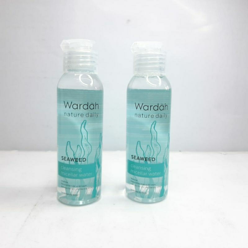 Jual wardah nature daily seaweed cleansing micellar water 100ml ...