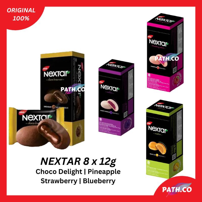 Jual Nextar Nabati Nastar Cookies Nanas Pineapple / Strawberry ...