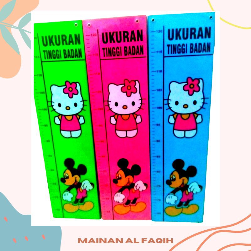 Jual Pengukur Tinggi Badan / APE TK PAUD / Mainan Edukatif Anak | Shopee Indonesia