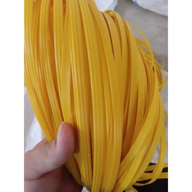 Jual Bahan rotan sintetis rattan diameter 10cm harga perkilo tali saung ...
