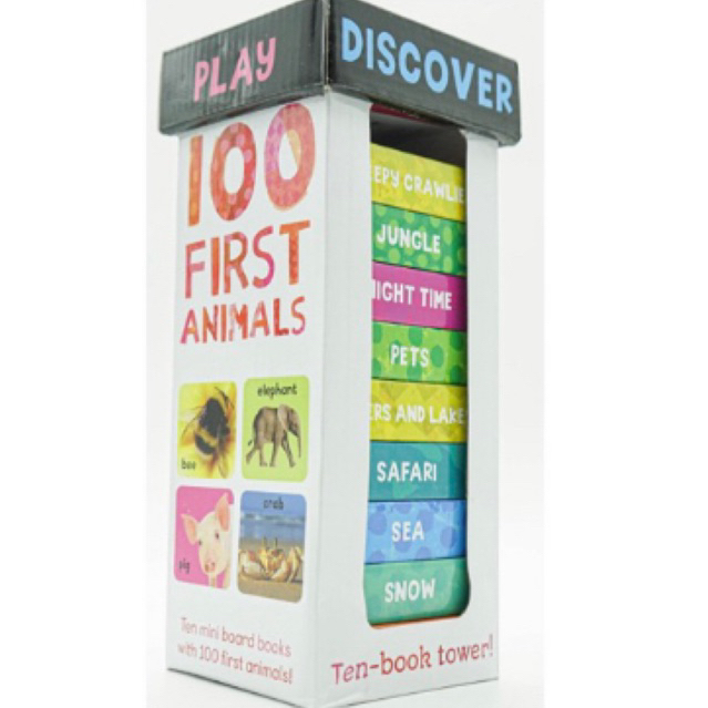 Jual Tower Book 100 First Animals Little Tiger | Shopee Indonesia