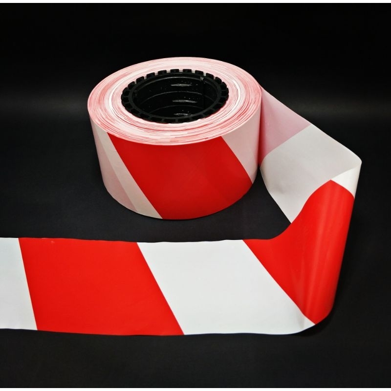 Jual Safety Line Warna Merah / putih Ukuran 3 x 300 M | Shopee Indonesia