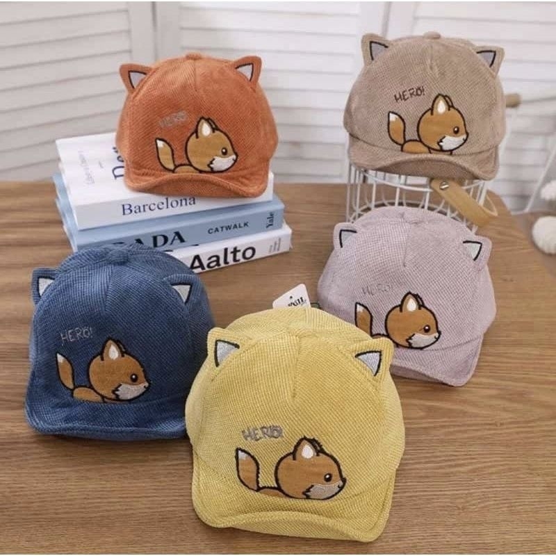 Jual Topi Anak Cat Hero Bayi Bordir Balita Hat | Shopee Indonesia
