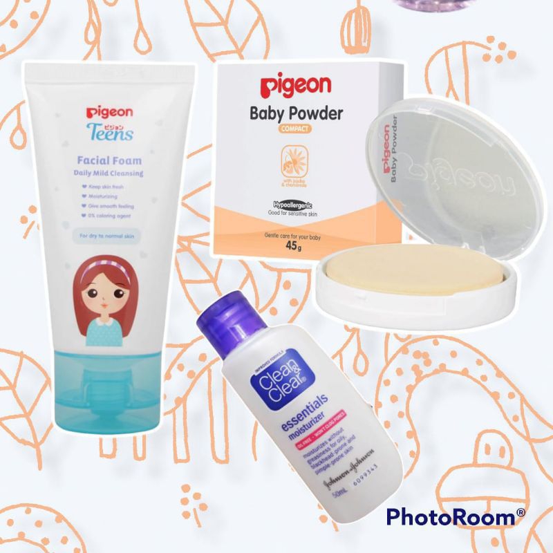 Jual Skincare Anak Pigeon Satu Paket Lengkap Usia 5 Tahun Anak Sd ...