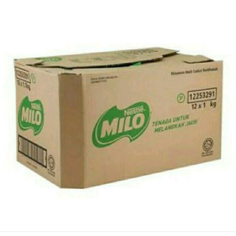 Jual MILO 1kg (1 dus isi 12 pcs) | Shopee Indonesia