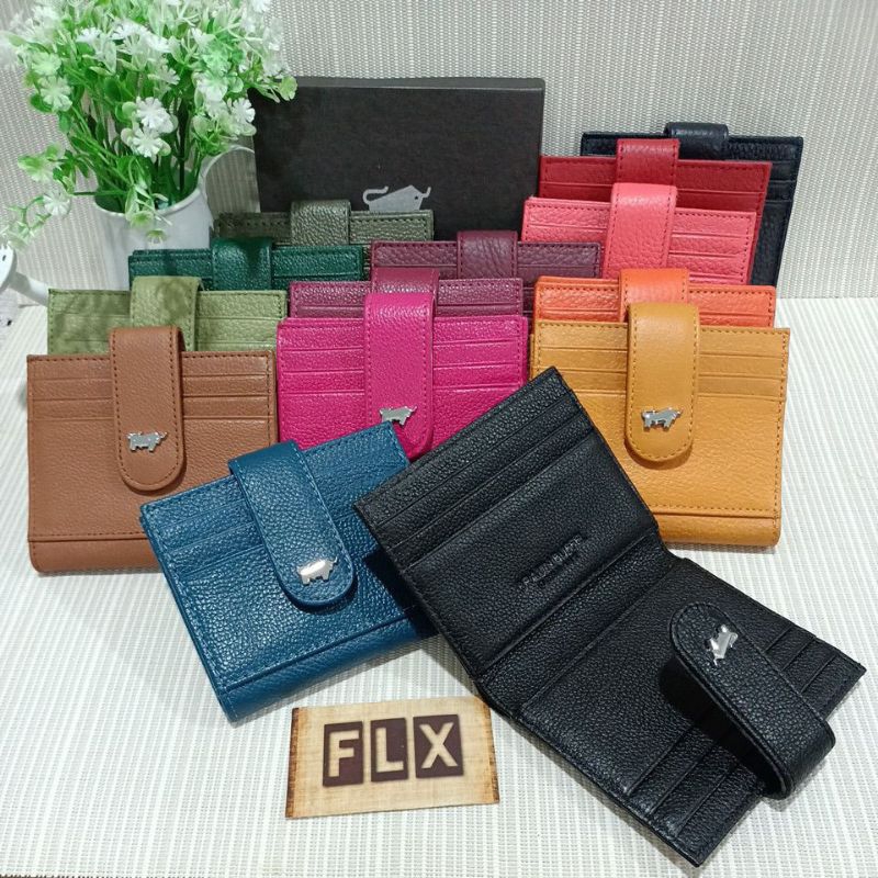 Jual (*GROSIR*) Dompet kartu mini kulit sapi asli + box | Shopee Indonesia