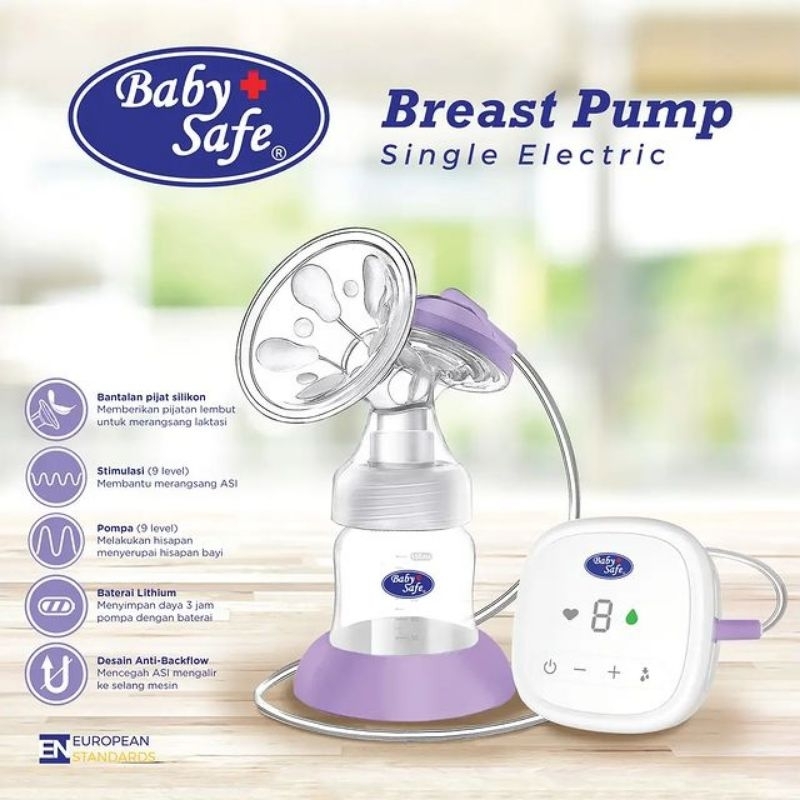 Jual Babysafe Breast Pump Single Pump (BPE01) / pompa asi electric ...