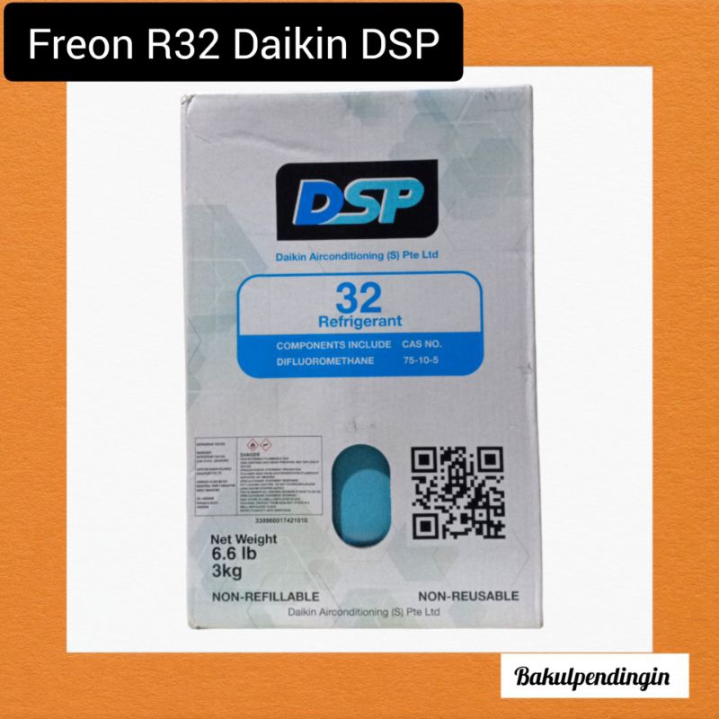 Jual FREON R32 DAIKIN DSP 3KG | Shopee Indonesia