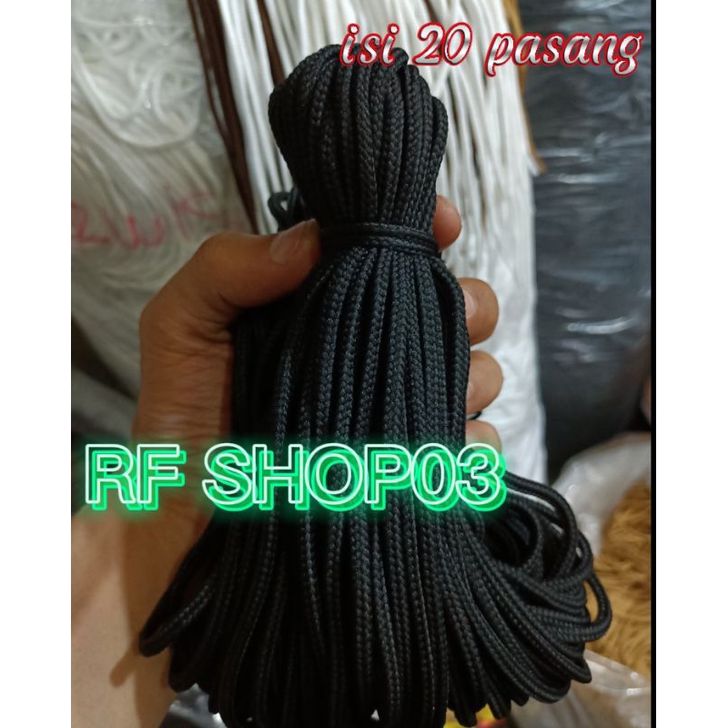 Jual (PAKET 20 PASANG) GROSIR GUDANG TALI SEPATU GEPENG/TALI PIPIH ISI ...