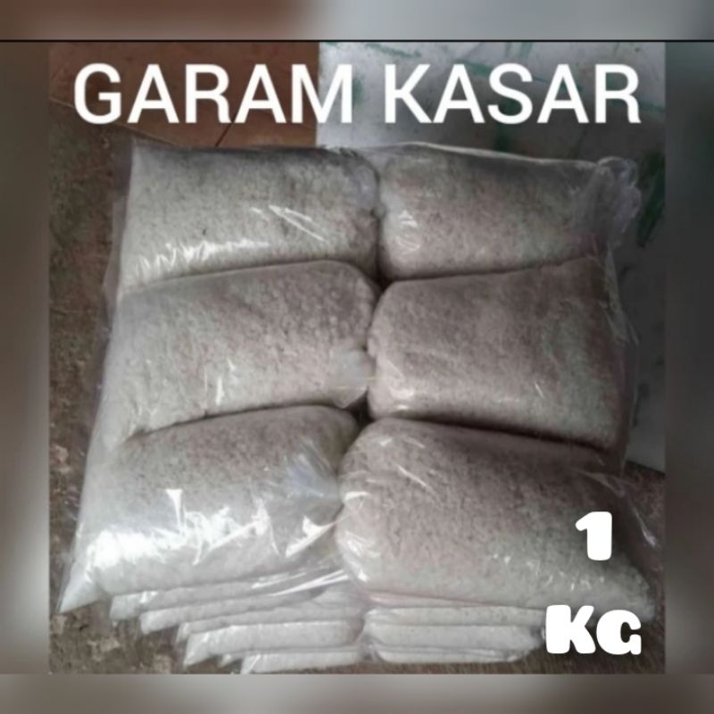 Jual GARAM KASAR / GARAM KROSOK 1 KG dan 5 KG | Shopee Indonesia