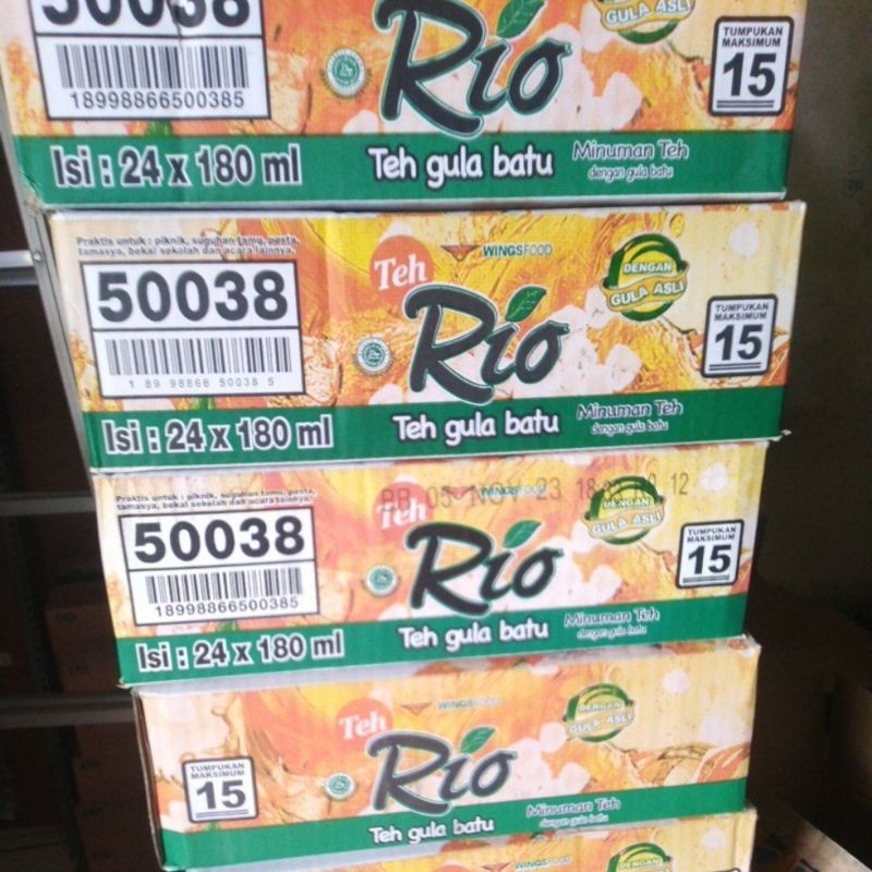 Jual Teh Rio Gula Batu | Shopee Indonesia