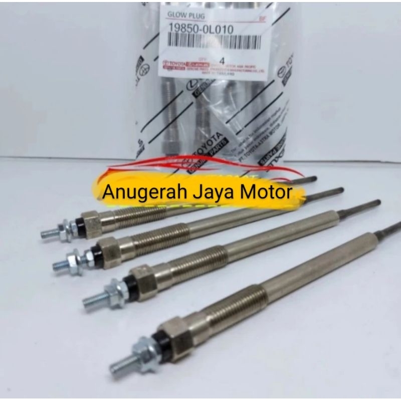 Jual BUSI PEMANAS GLOW PLUG TOYOTA FORTUNER HILUX INNOVA INOVA DIESEL 4 PCS | Shopee Indonesia