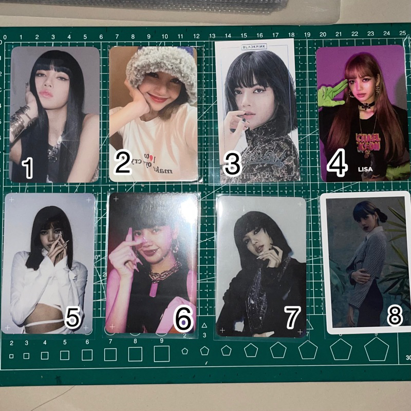 Jual PHOTOCARD OFFICIAL LISA BLACKPINK LALISA THE ALBUM SQUARE UP HOW ...