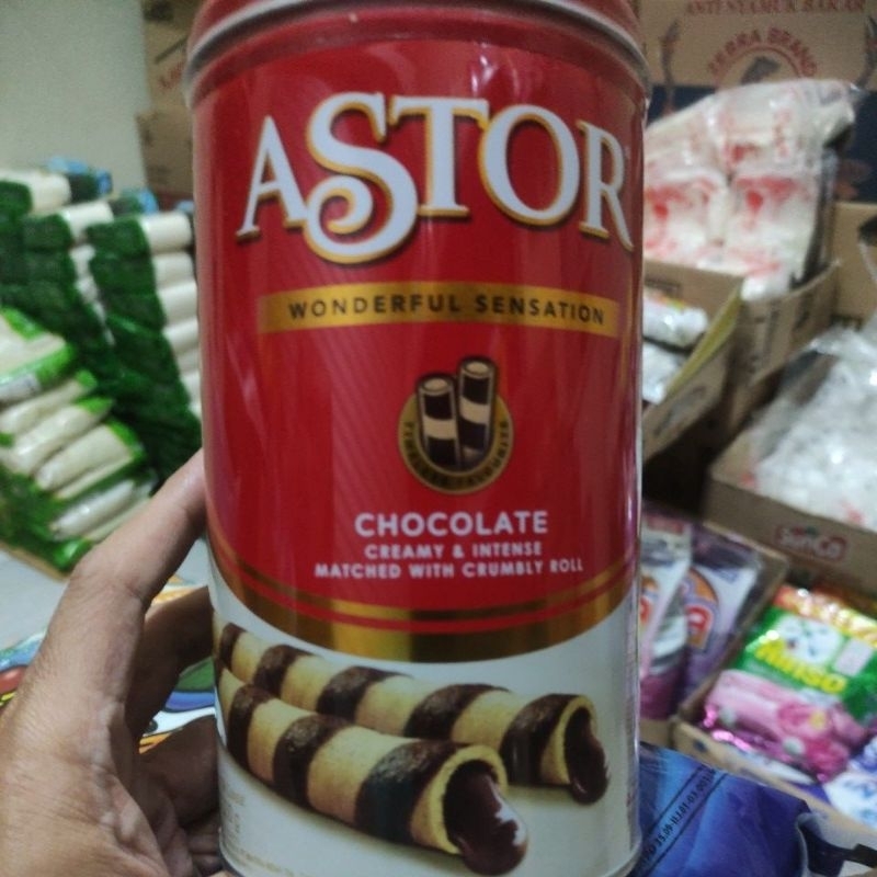 Jual ASTOR CHOCOLATE WAFER STICK | Shopee Indonesia