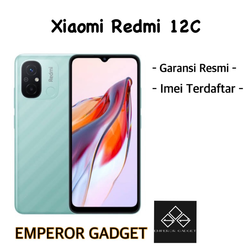 Jual Xiaomi Redmi 12C Ram 4/128 GB Garansi Resmi | Shopee Indonesia