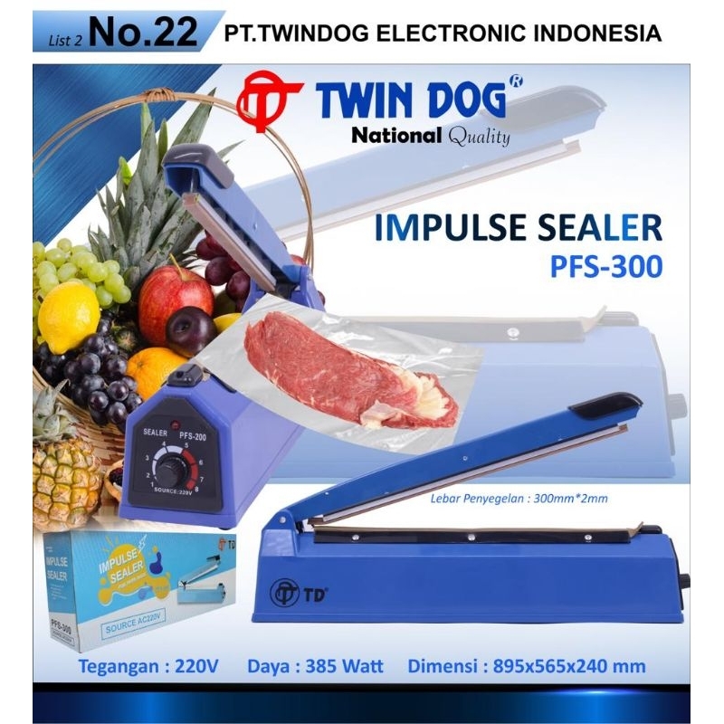 Jual TD Alat Press Plastik / Impulse sealer Mesin Press Plastik PFS-200 PFS-300 | Shopee Indonesia
