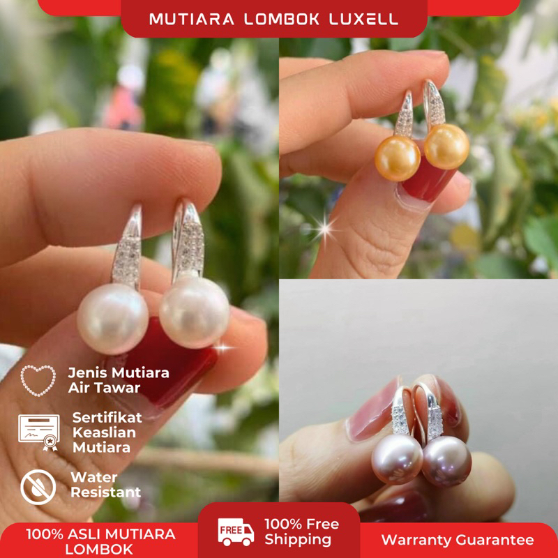 Jual BERSERTIFIKAT!! Anting Mutiara Lombok | Anting mutiara Lombok original| Anting mutiara ...