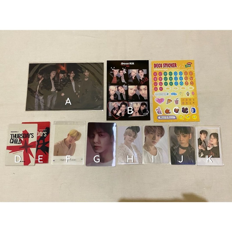 Jual READY - PC PHOTOCARD TXT MINISODE 2 THURSDAY CHILD LUCKY DRAW LD SOUNDWAVE HATE LENTI TEAR ...