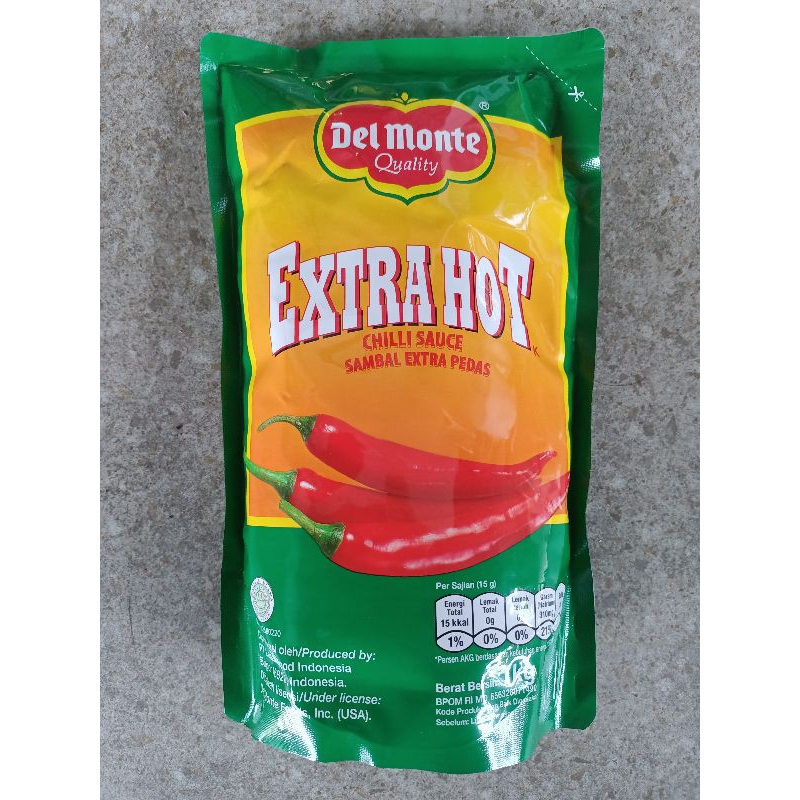 Jual Delmonte Sambal Extra Hot 1 kg | Shopee Indonesia
