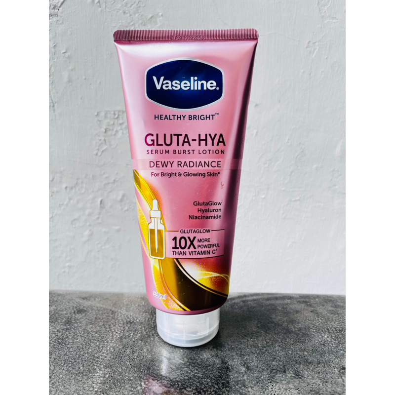Jual Vaseline Healthy Bright Gluta Hyaluron Niacinamide Serum Lotion ...
