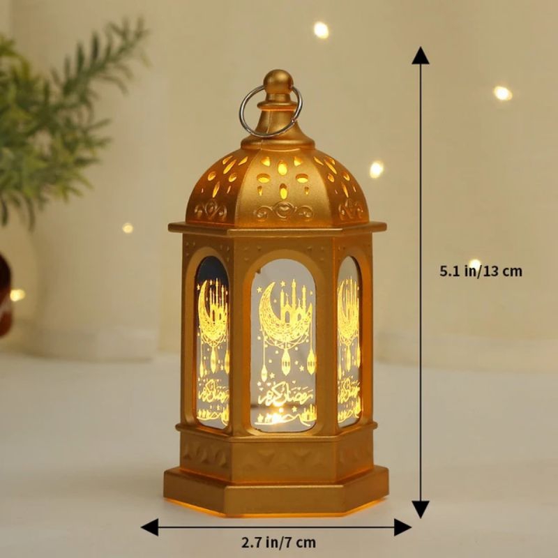 Jual Lentera Lampu Led Muslim Hiasan Idul Fitri Ornamen Lebaran / Lampu ...