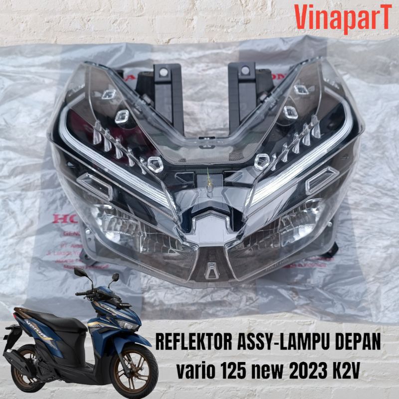 Jual Hand lamp reflektor lampu depan assy honda vario 125 new GEN 2 K2V ...