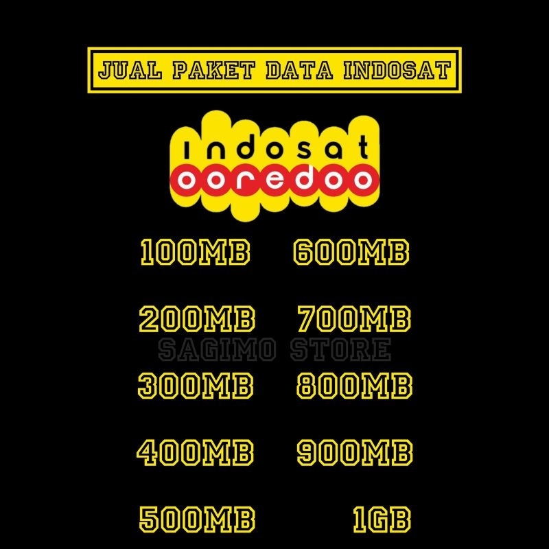 Jual Jual Paket Data Indosat 100mb | Shopee Indonesia