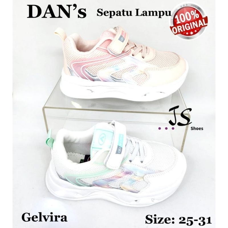 Jual DANS GELVIRA - SEPATU SNEAKERS SEPATU SEKOLAH ANAK CEWEK MERK DANS ...