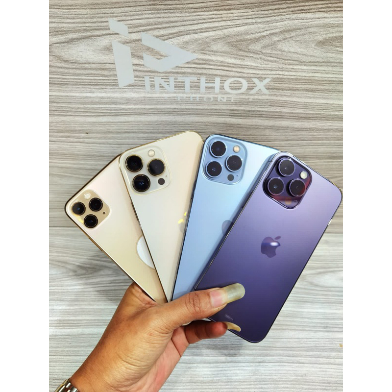 Jual iphone 14 promax 256gb second like new ibox | Shopee Indonesia