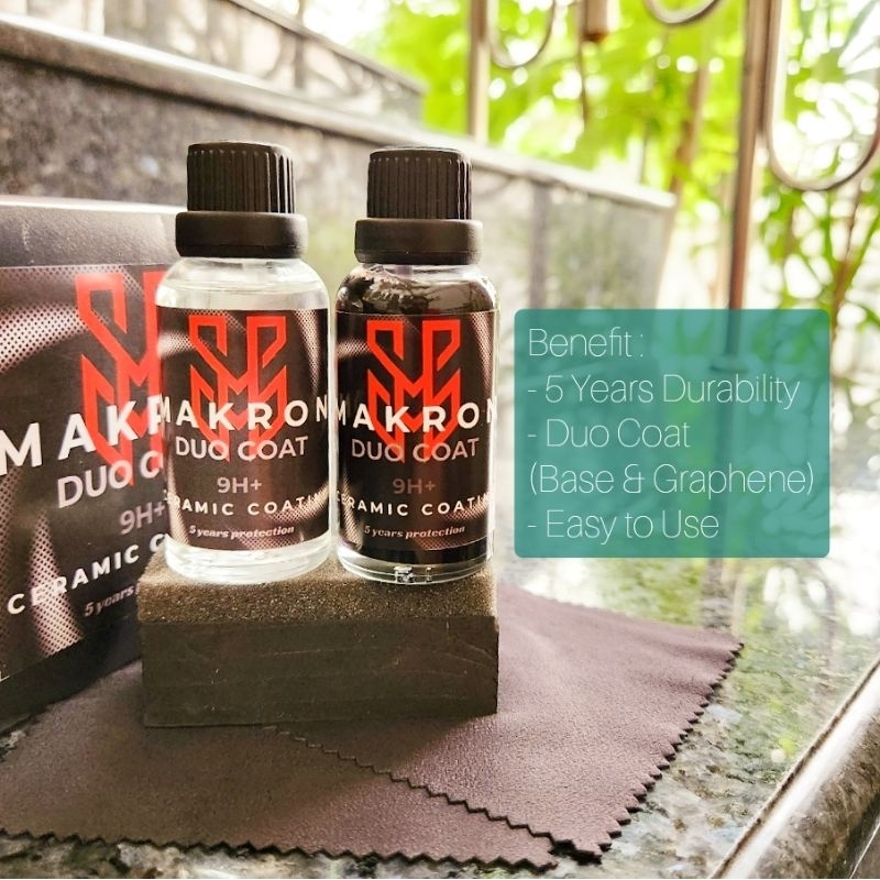 Jual Makron 9H+ Duo Coating Real Coating Bikin Mobil Motor Kilap ...